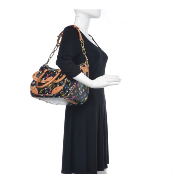 Louis Vuitton | Bags | Louis Vuitton Monogram Multicolor Rita In Black ...